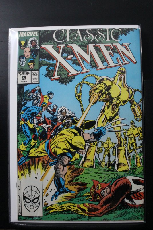 Classic X-Men #24 Direct Edition (1988) | Comic Books - Copper Age ...
