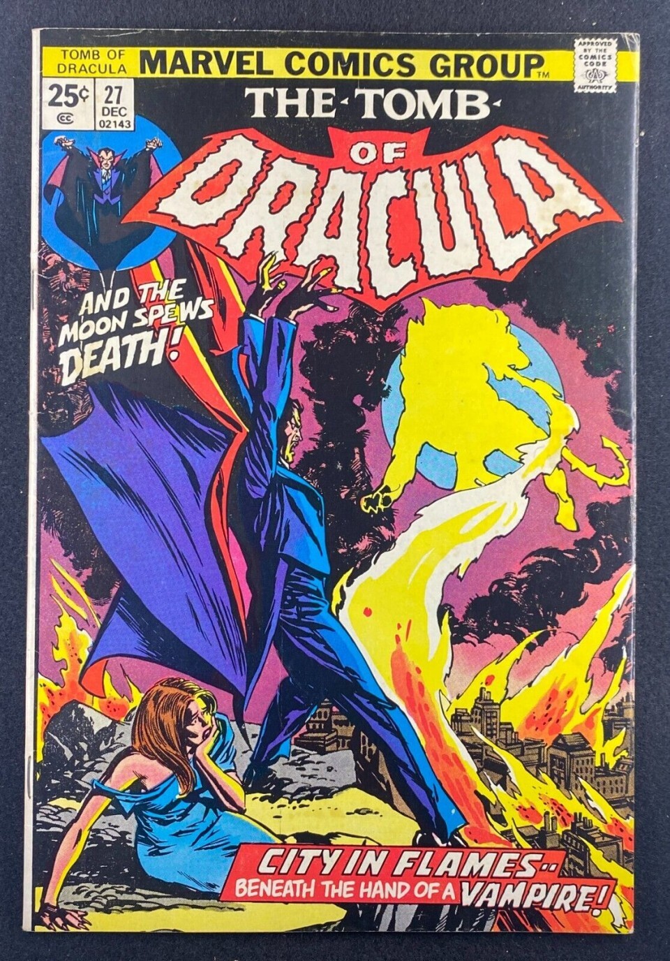 Tomb of Dracula (1972) #27 FN+ (6.5) Gil Kane Gene Colan | Comic Books ...