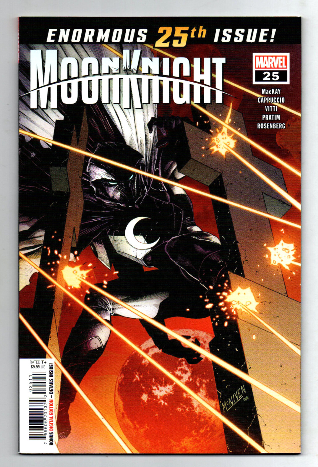 Moon Knight #25 - McNiven Variant - 2023 - NM | Comic Books - Modern ...