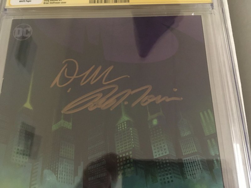 KEY 2x SIGNED 1ST KYODAI KEN (Batman Animated) Detective Comics #996 ...