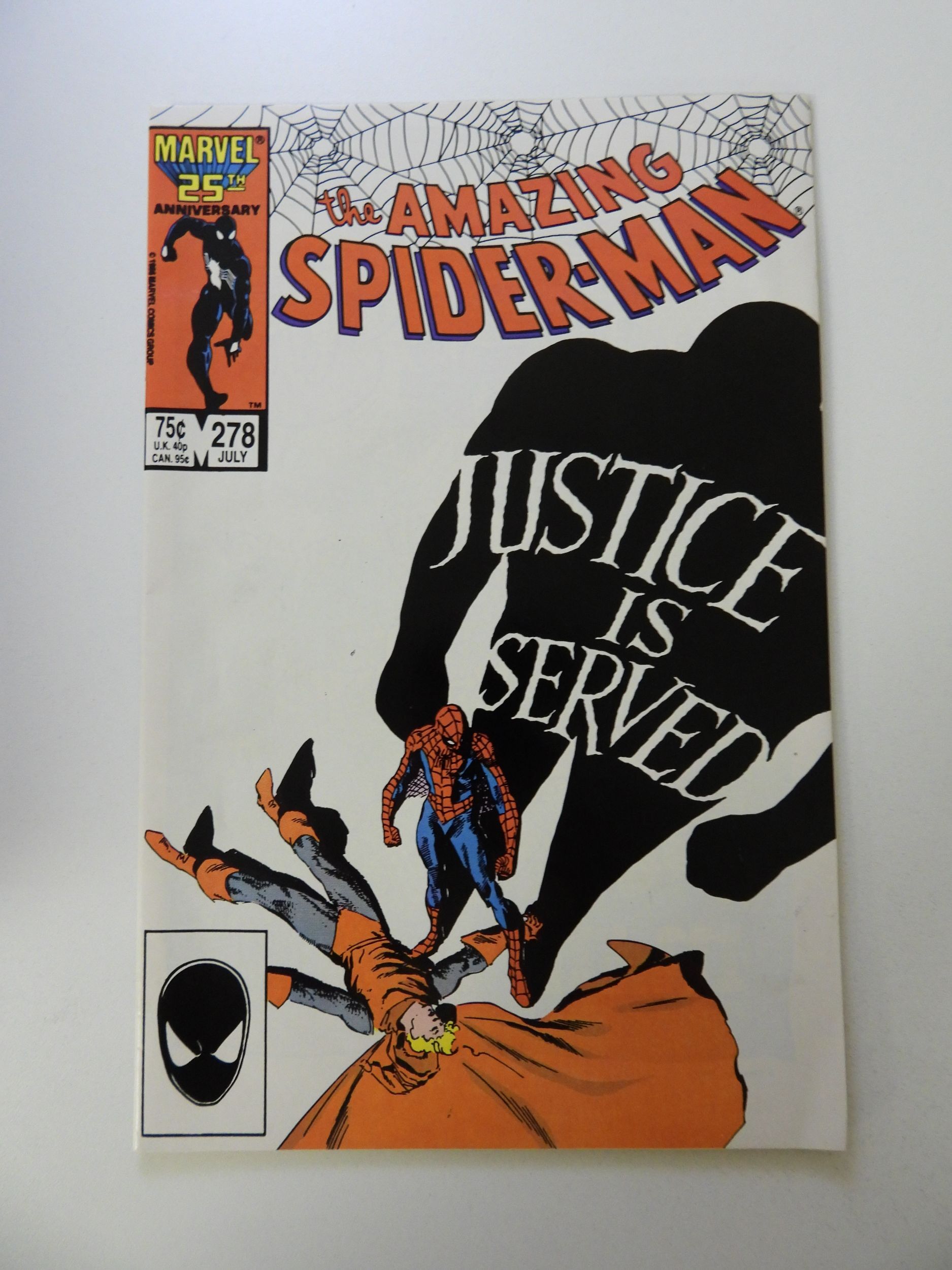 The Amazing Spider-Man #278 (1986) VF+ condition | Comic Books - Copper ...