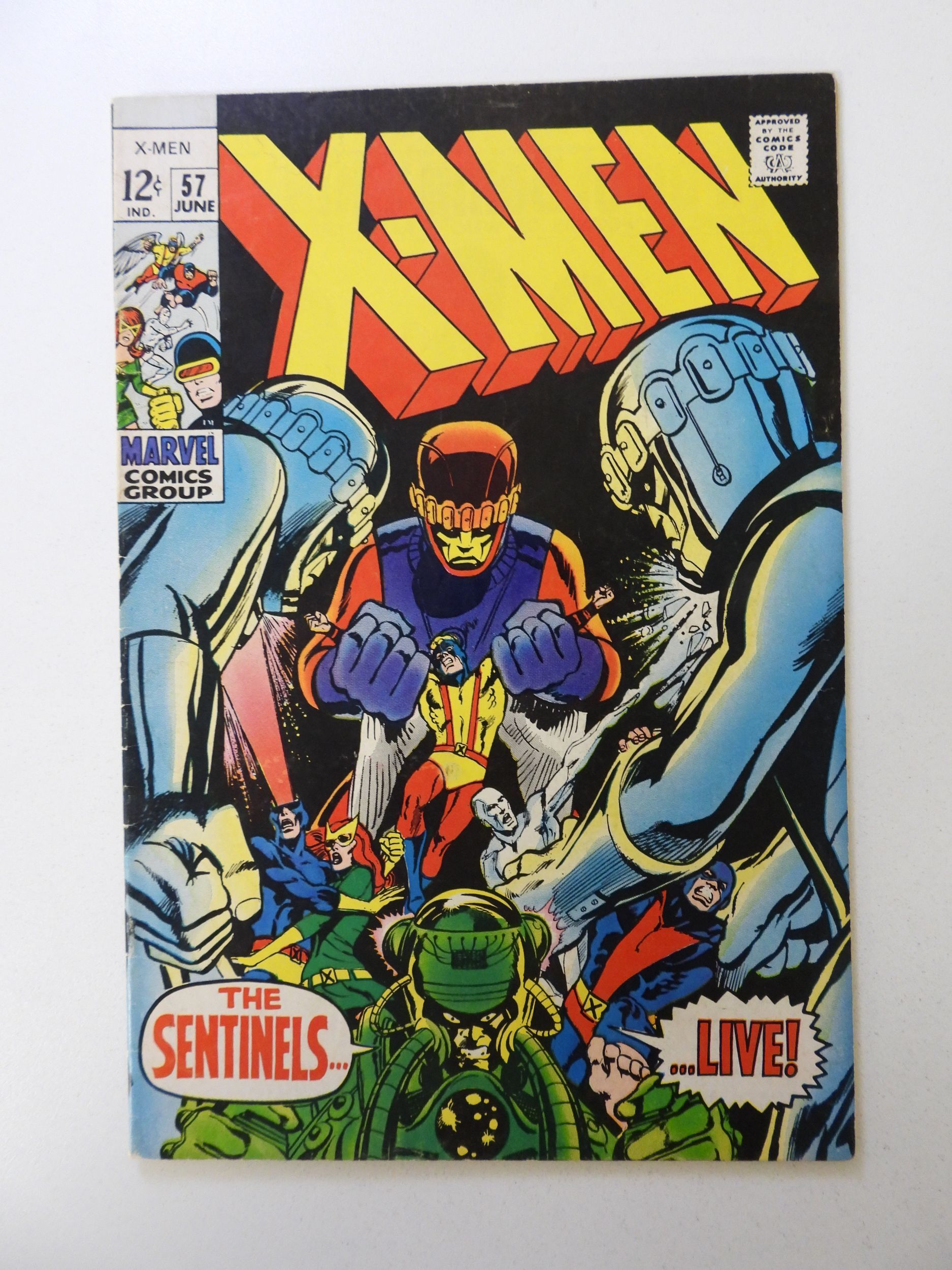The X-Men #57 (1969) FN- condition see description | Comic Books ...