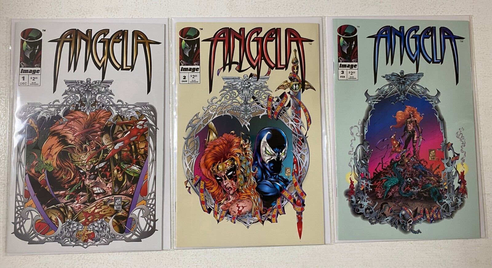 Angela set #1-3 8.0 VF (1994 Image) | Comic Books - Modern Age, Image ...