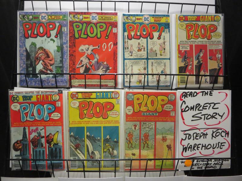 Plop DC's Magazine of Weird Humor #1-3, 5-24 Lot of 23Diff Mad Sergio ...