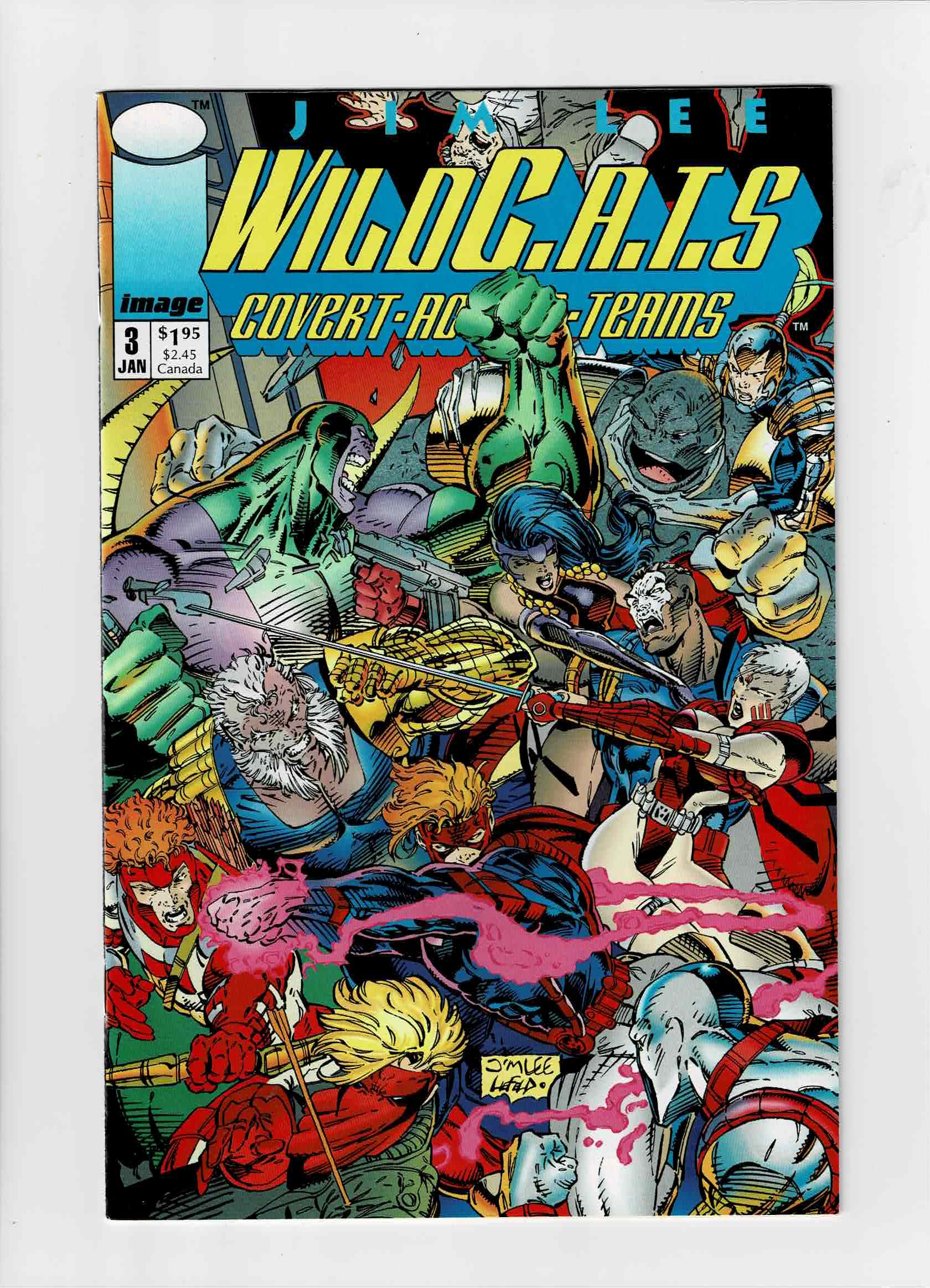 WildC.A.T.s: Covert Action Teams #3 (1993), NM (9.4) Guest-starring ...