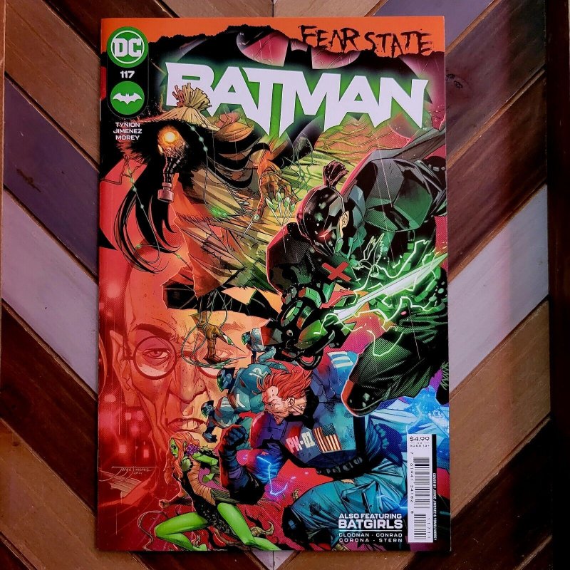BATMAN #117 NM/new (DC 2022) "FEAR STATE" Concludes ft BATGIRLS ...