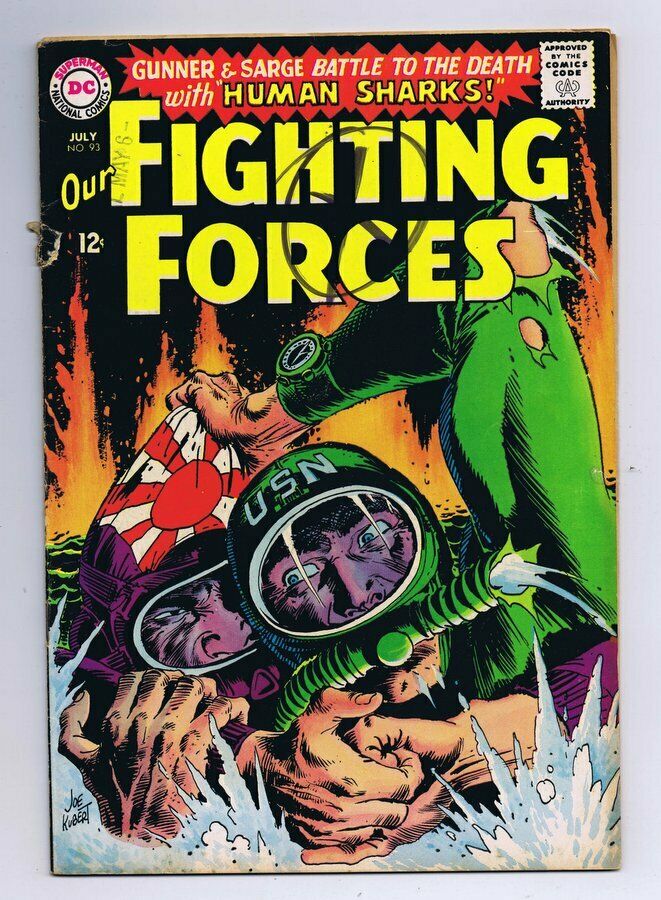 Our Fighting Forces #93 ORIGINAL Vintage 1965 DC Comics | Comic Books ...