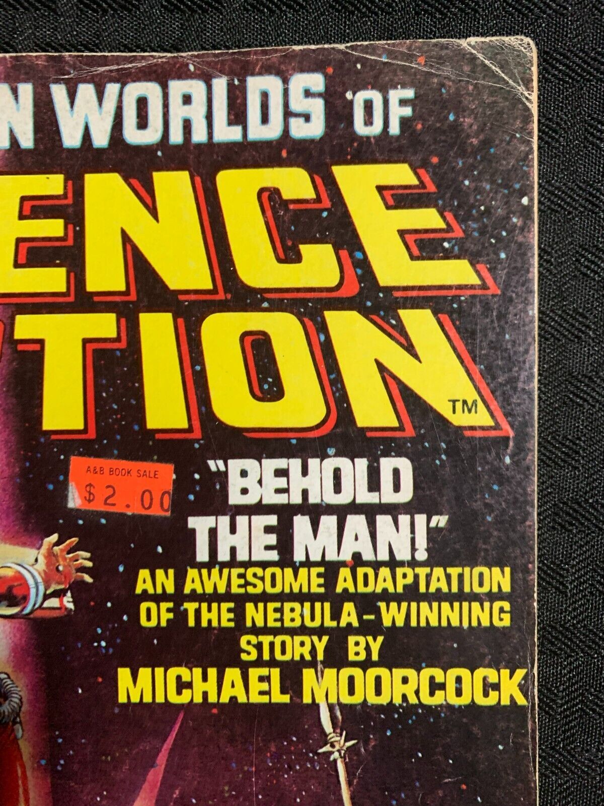 1975 UNKNOWN WORLDS OF SCIENCE FICTION Magazine #6 G/VG 3.0 Behold The ...