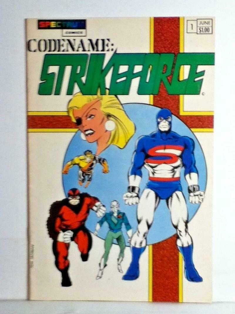 CODENAME STRIKEFORCE #1, VF/NM, Spectrum Comics 1984 more Indies in ...