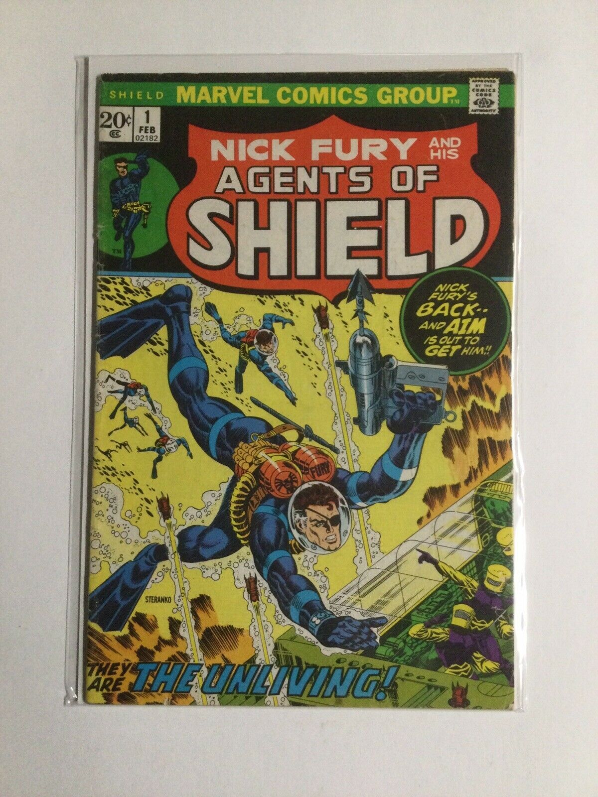 Nick Fury and His Agents of Shield 1 Fine Fn 6.0 Marvel | Comic Books ...
