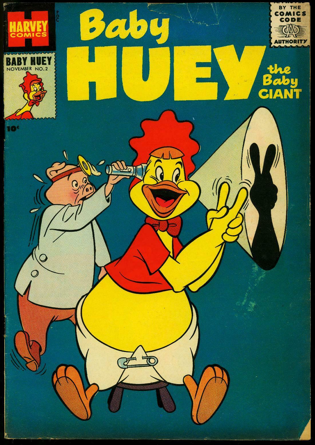 Baby Huey #2 1956- Doctor cover- Harvey Comics VG | Comic Books ...