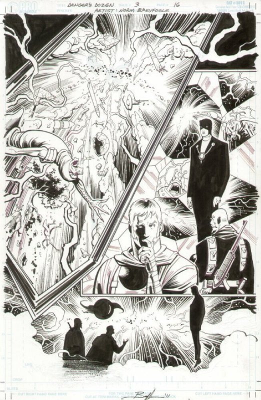 Danger's Dozen #3 p.16 Action! - 2008 art by Norm Breyfogle | Comic ...