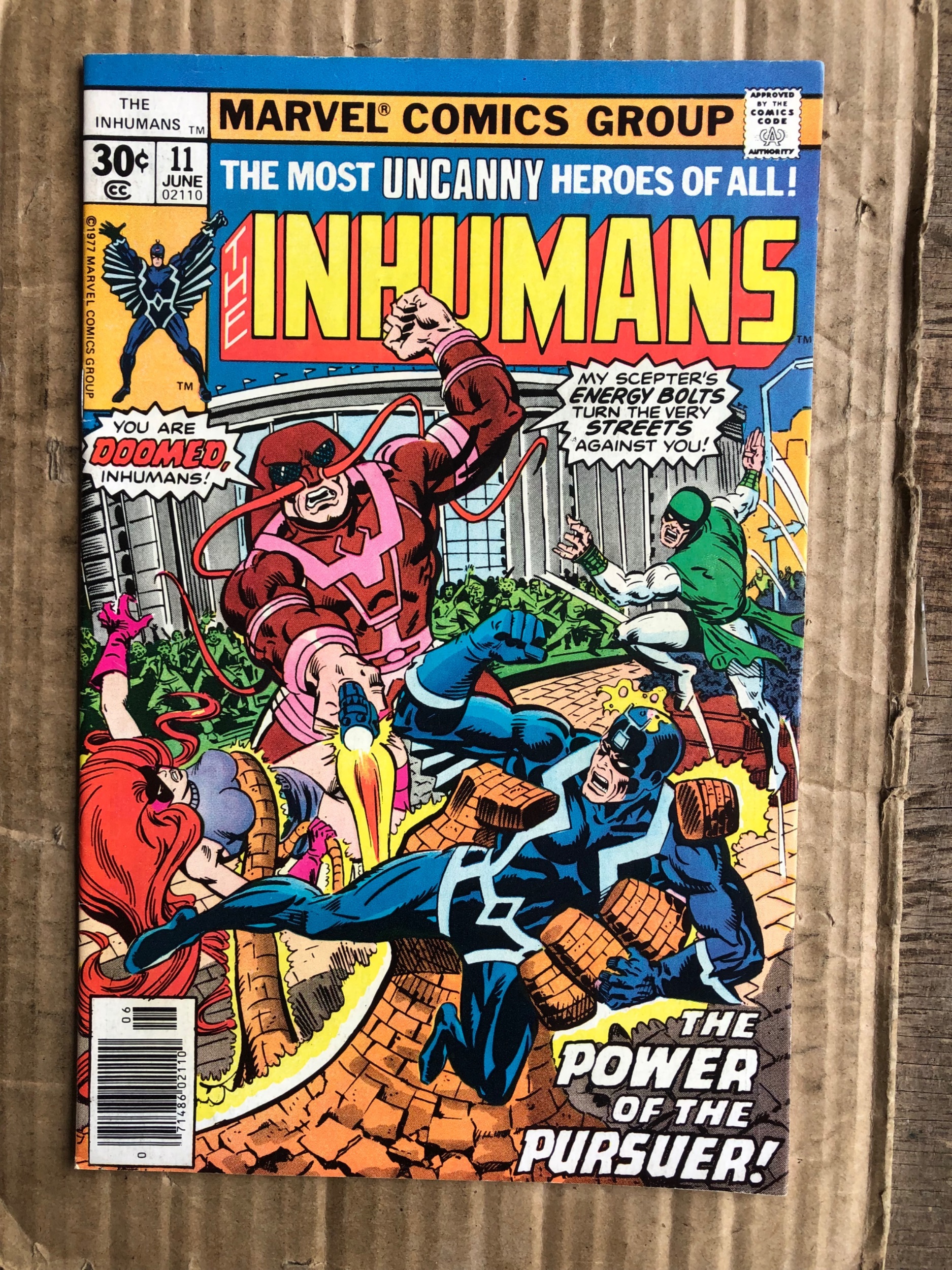 The Inhumans #11 (1977) | Comic Books - Bronze Age, Marvel, Inhumans ...