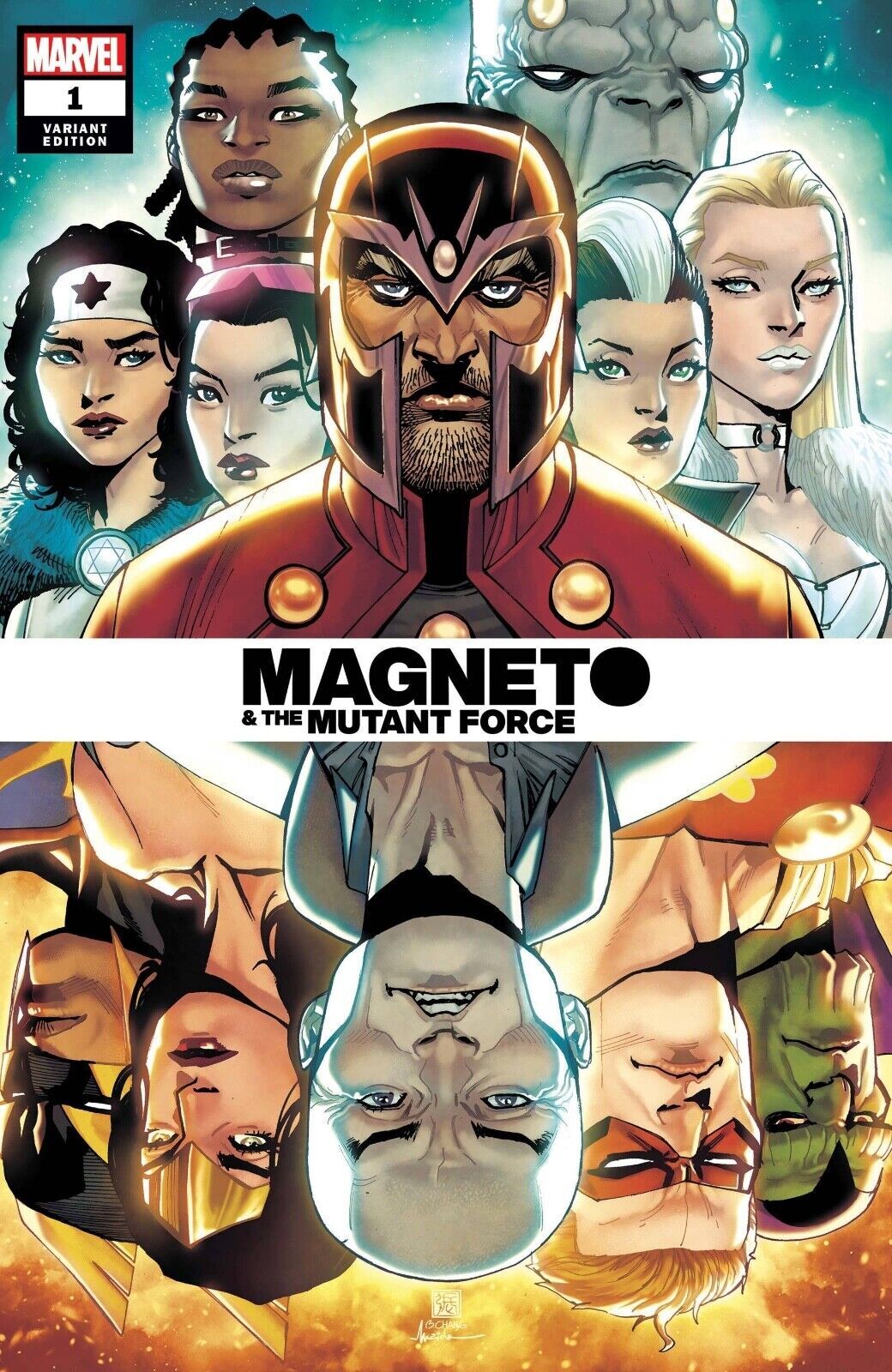 Magneto and Mutant Force #1 One-Shot (C) Chang Spoiler Variant Marvel ...