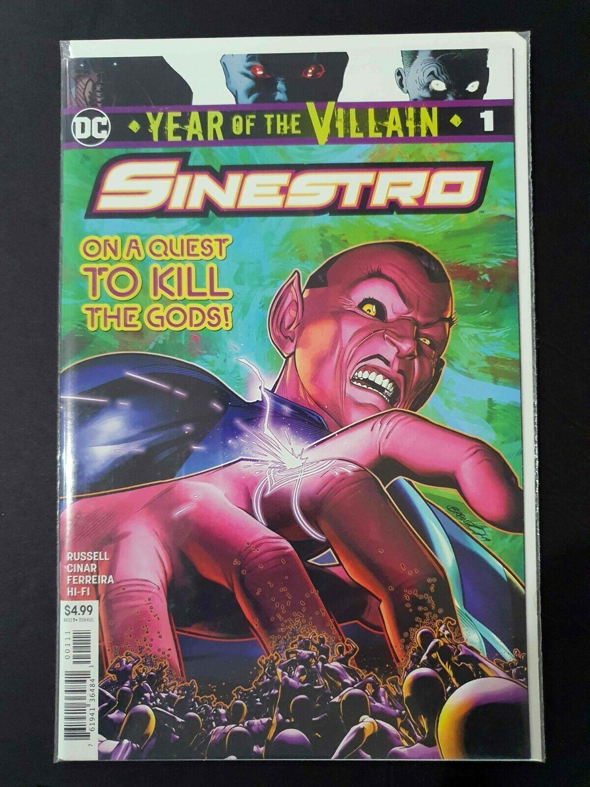 Sinestro Year Of The Villain #1 Dc Comics 2019 Nm | Comic Books ...