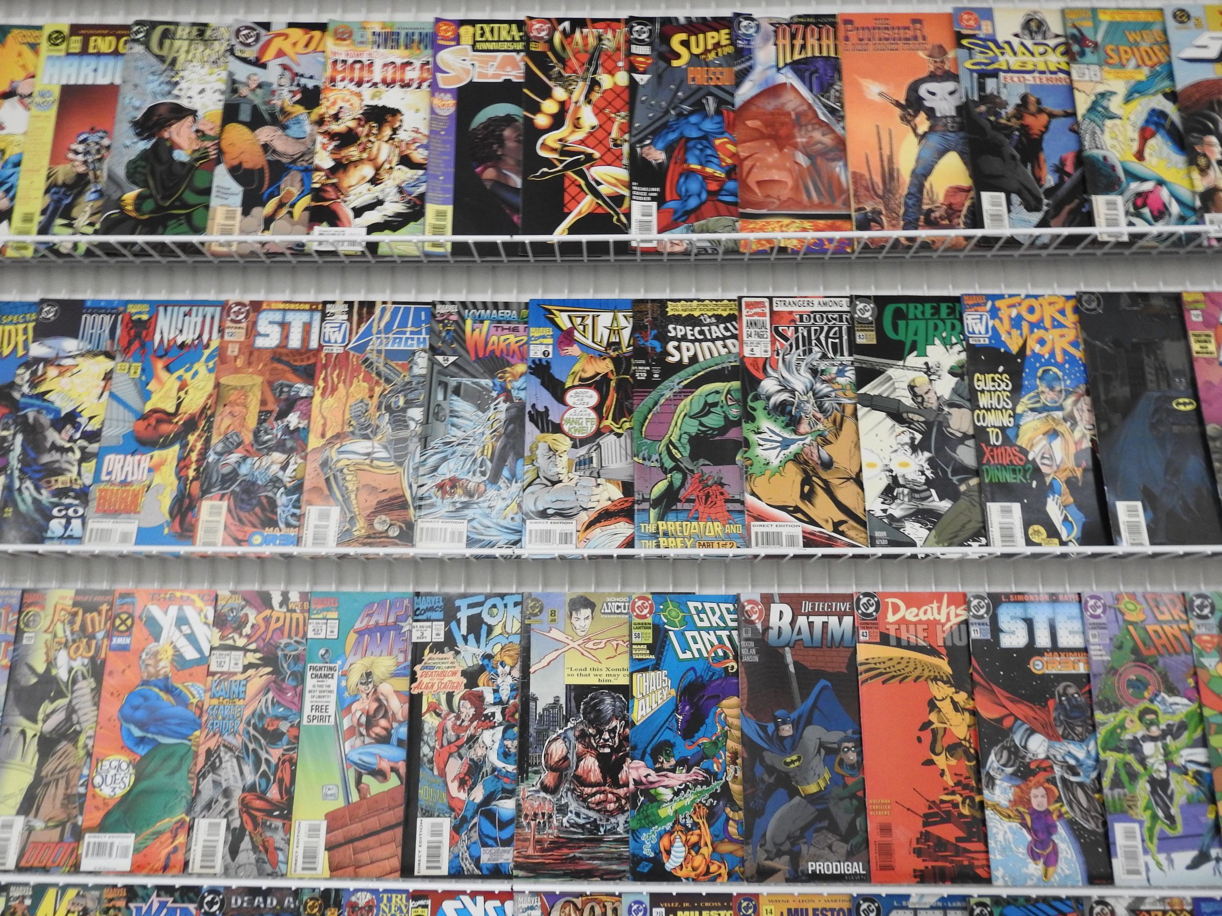 Huge Lot 210+ Comics W/ Spider-Man, Captain America, Thor, Hulk+ Avg ...