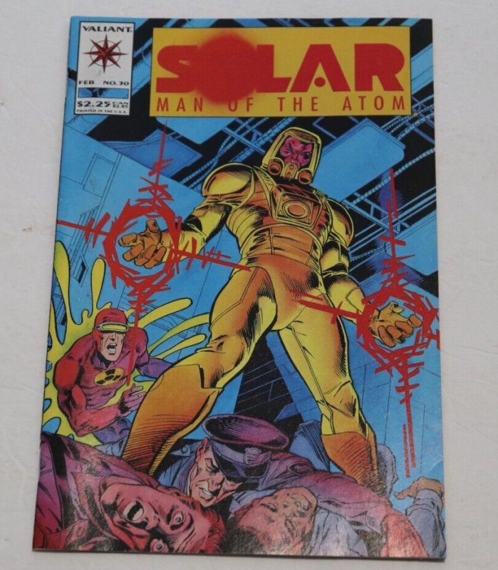Solar Man Of The Atom #30 Valiant Comics 1994 | Comic Books - Modern ...