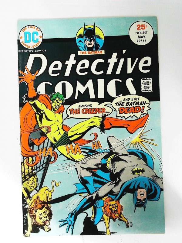 Detective Comics (1937 series) #447, VF- (Actual scan) | Comic Books ...