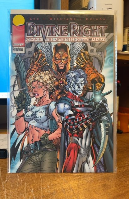 Divine Right: The Adventures of Max Faraday #0 (1997) | Comic Books ...