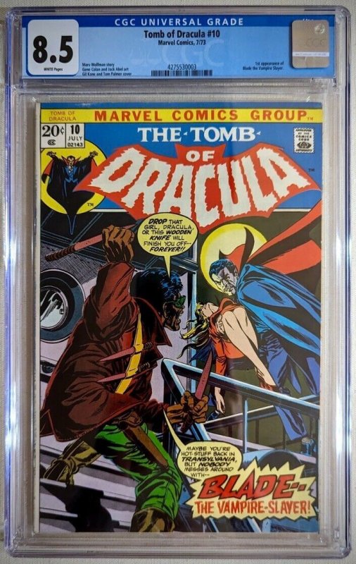 Tomb of Dracula #10 - 1st Blade Appearance | Comic Books - Bronze Age ...