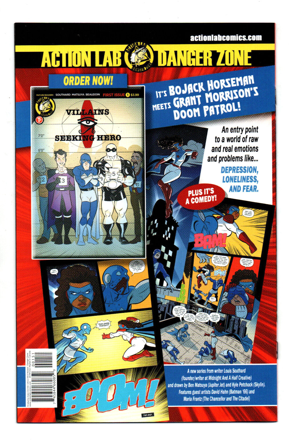 Amalgama Space Zombie Galaxy's Most Wanted #1 McComb Variant - Action ...