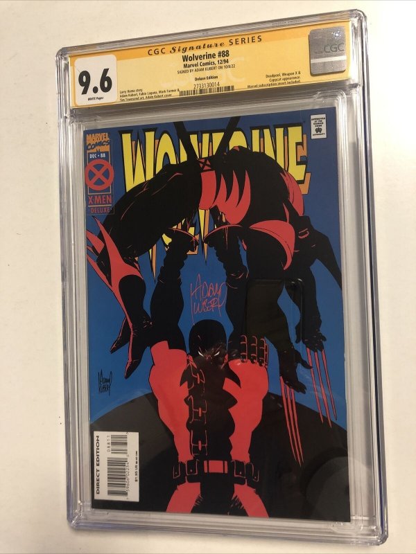 Wolverine (1994) #88 (CGC 9.6 SS WP) Signed Adam Kubert | Comic Books ...