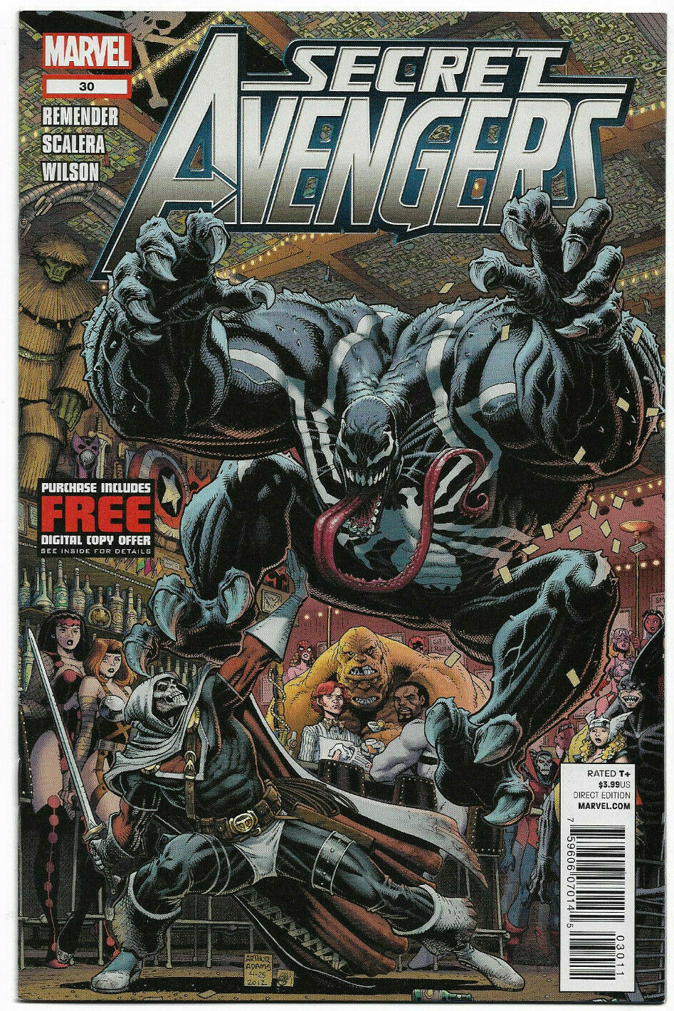 Secret Avengers#30 NM 2012 Taskmaster VS Venom Marvel Comics | Comic ...