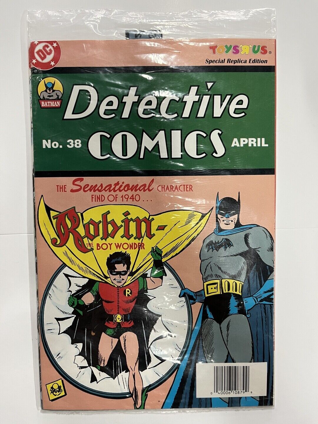 Detective Comics #38 Sealed Reprint Toys R’ Us DC Comics C120A | Comic ...