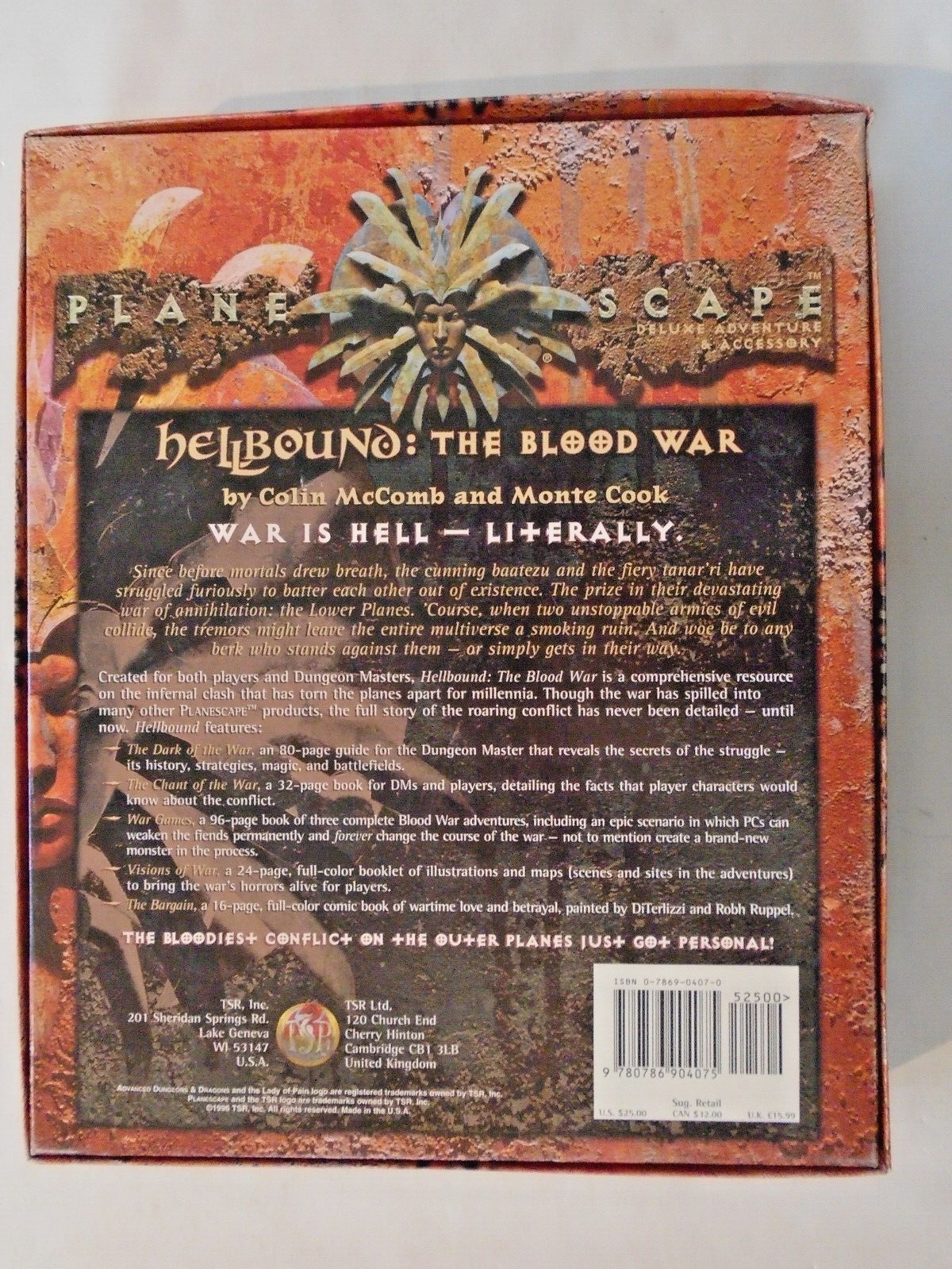 *AD&D Planescape Hellbound: The Blood War & Conspectus Complete | Comic ...