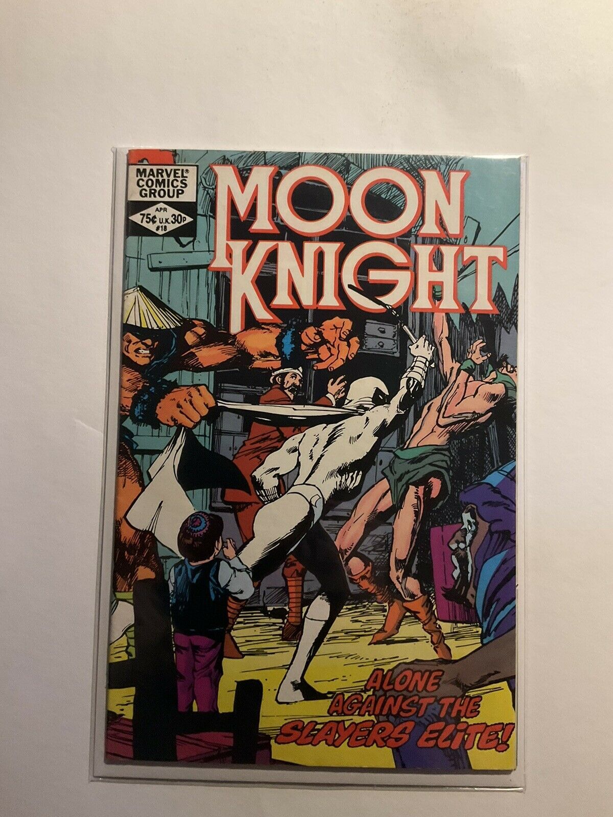 Moon Knight 18 Very Fine Vf 8.0 Marvel | International - Comic Books ...