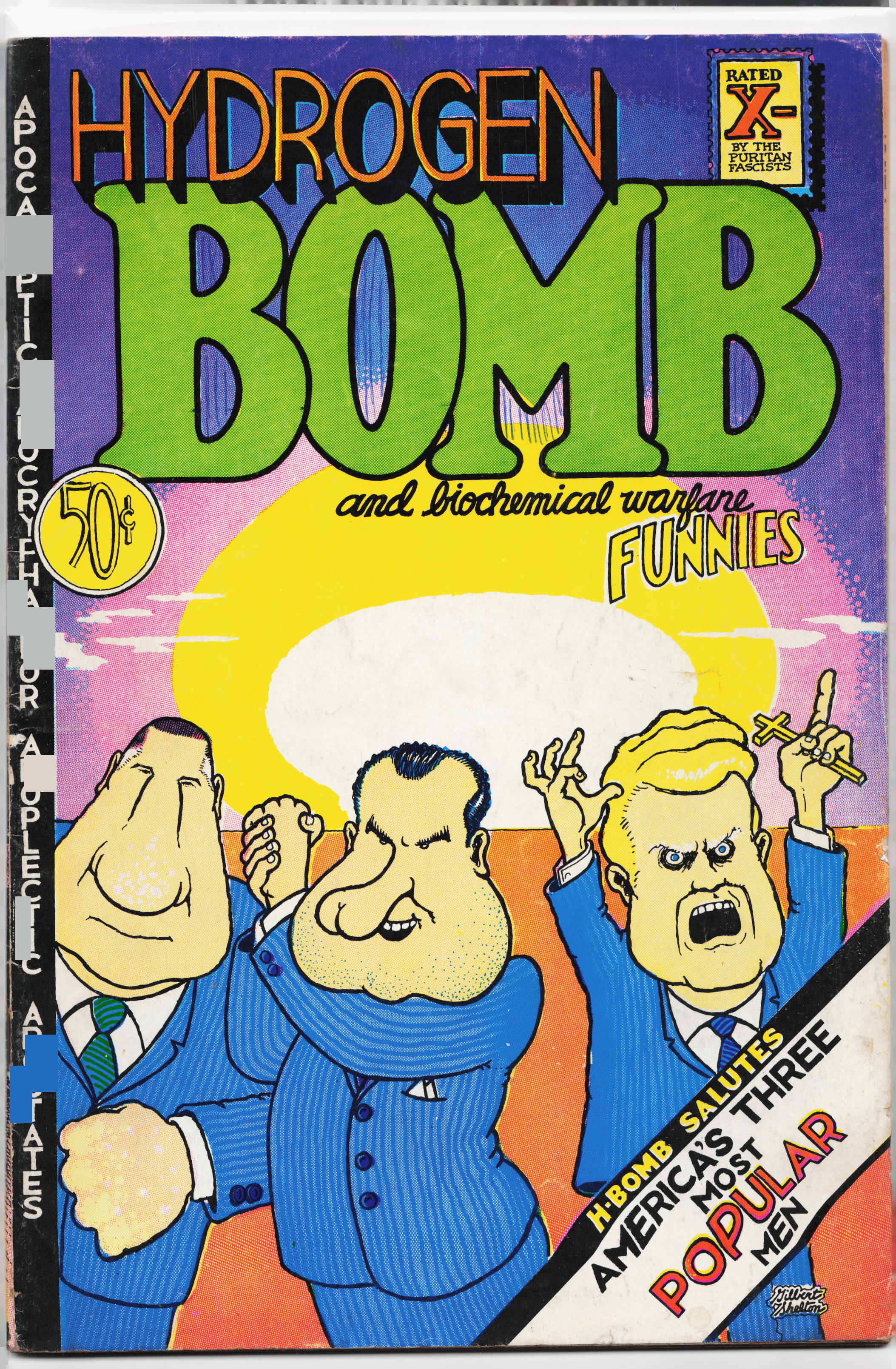 Hydrogen Bomb Funnies Spiro Agnew | Comic Books - Modern Age, Rip Off ...