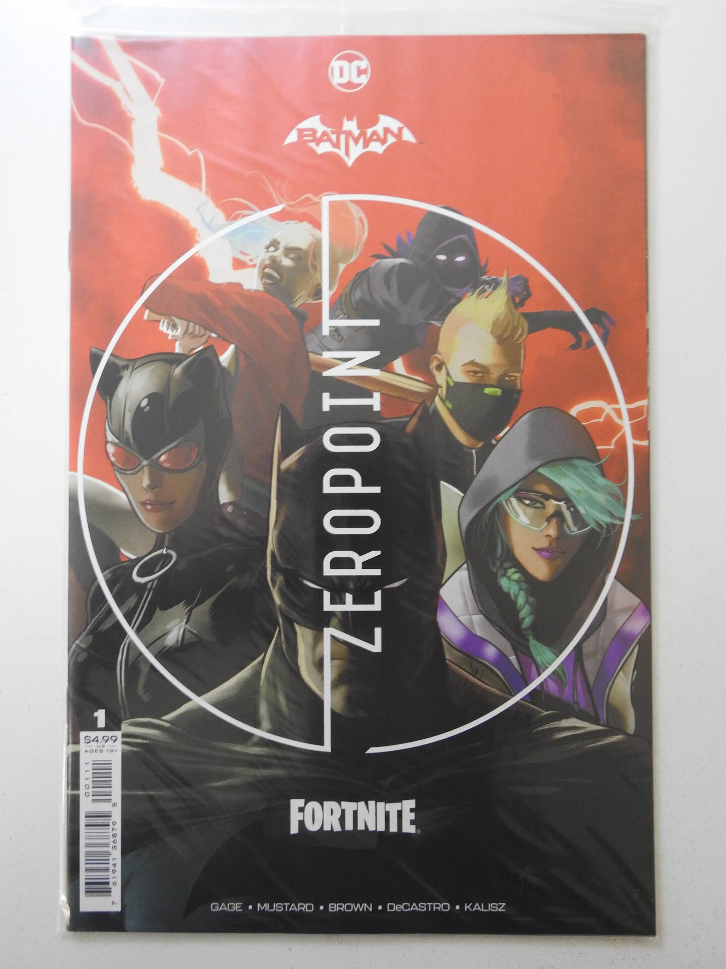 Batman/Fortnite: Zero Point #1 Polybag Sealed Beautiful Issue! | Comic ...