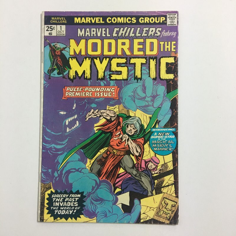 Marvel Chillers #1 First Modred and The Darkhold Appearance Darkhold ...