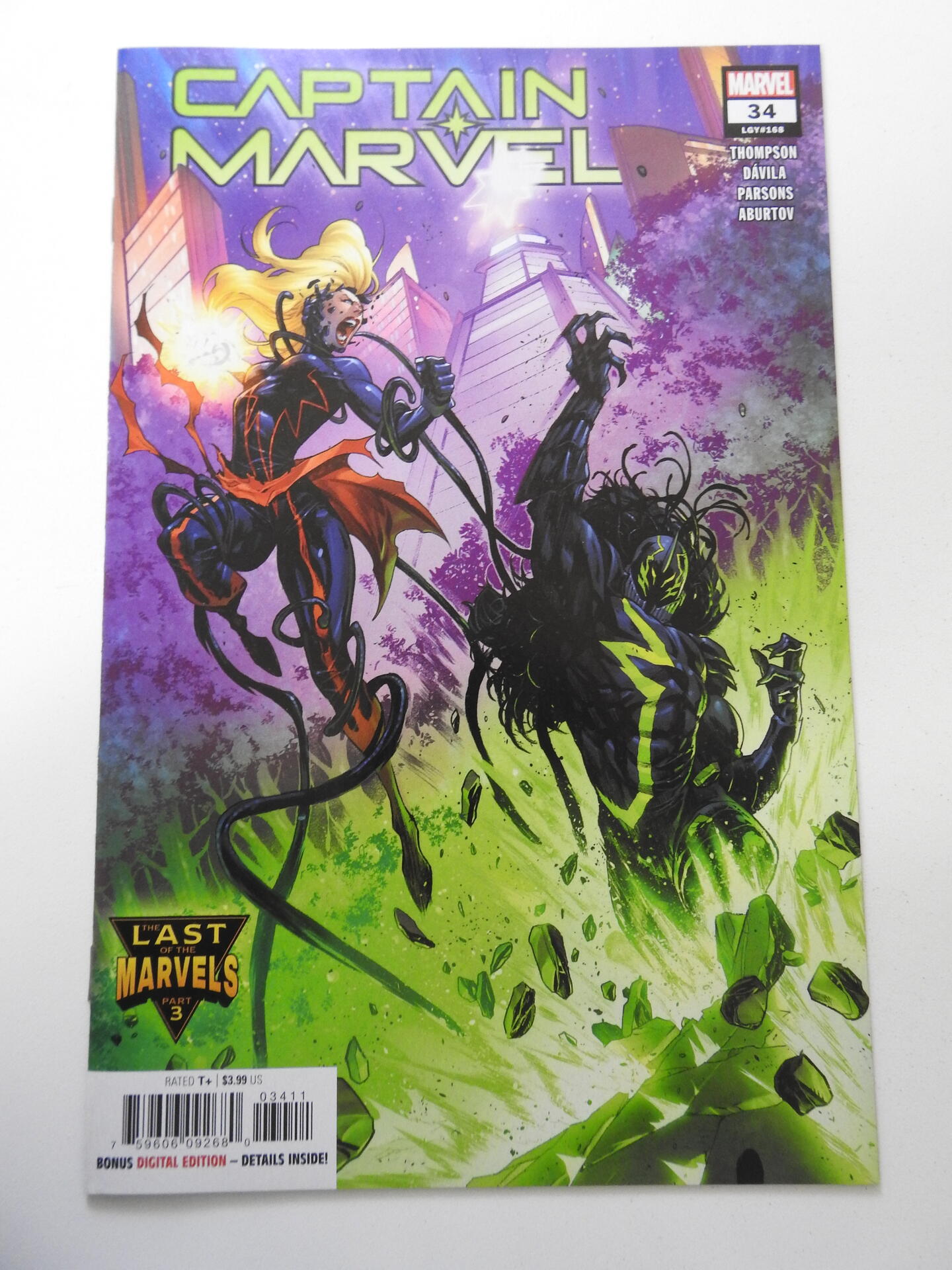 Captain Marvel #34 (2022) | Comic Books - Modern Age, Marvel / HipComic