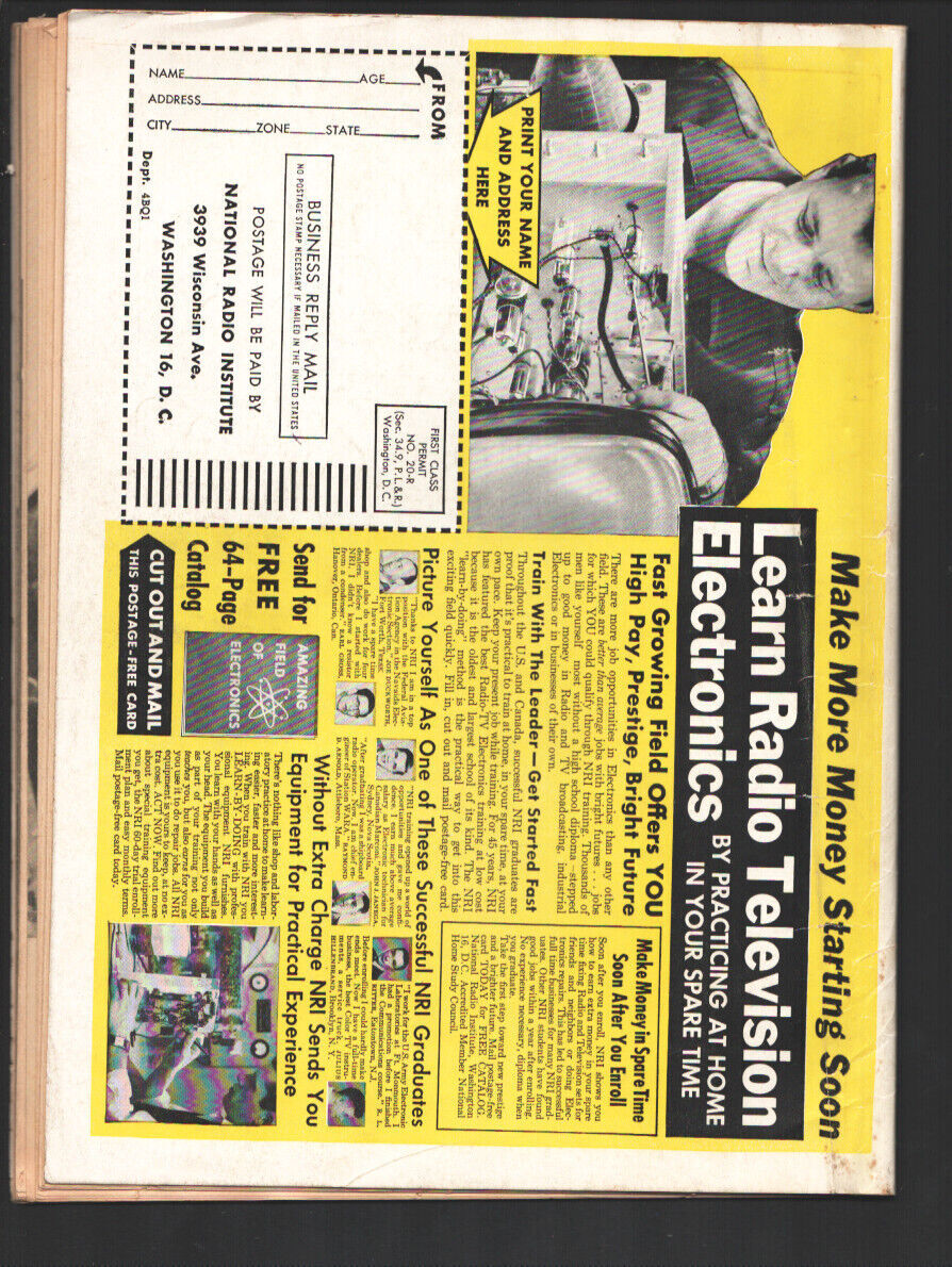 Women IN War 2/1964-Spicy girl art spy cover-Fidel Castro-Berlin Wall ...