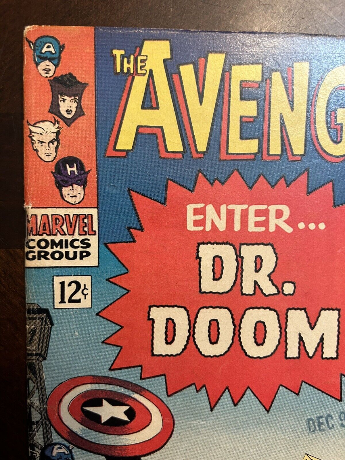 Avengers #25 Marvel Comics 1966 1st Battle With Dr. Doom Jack Kirby ...