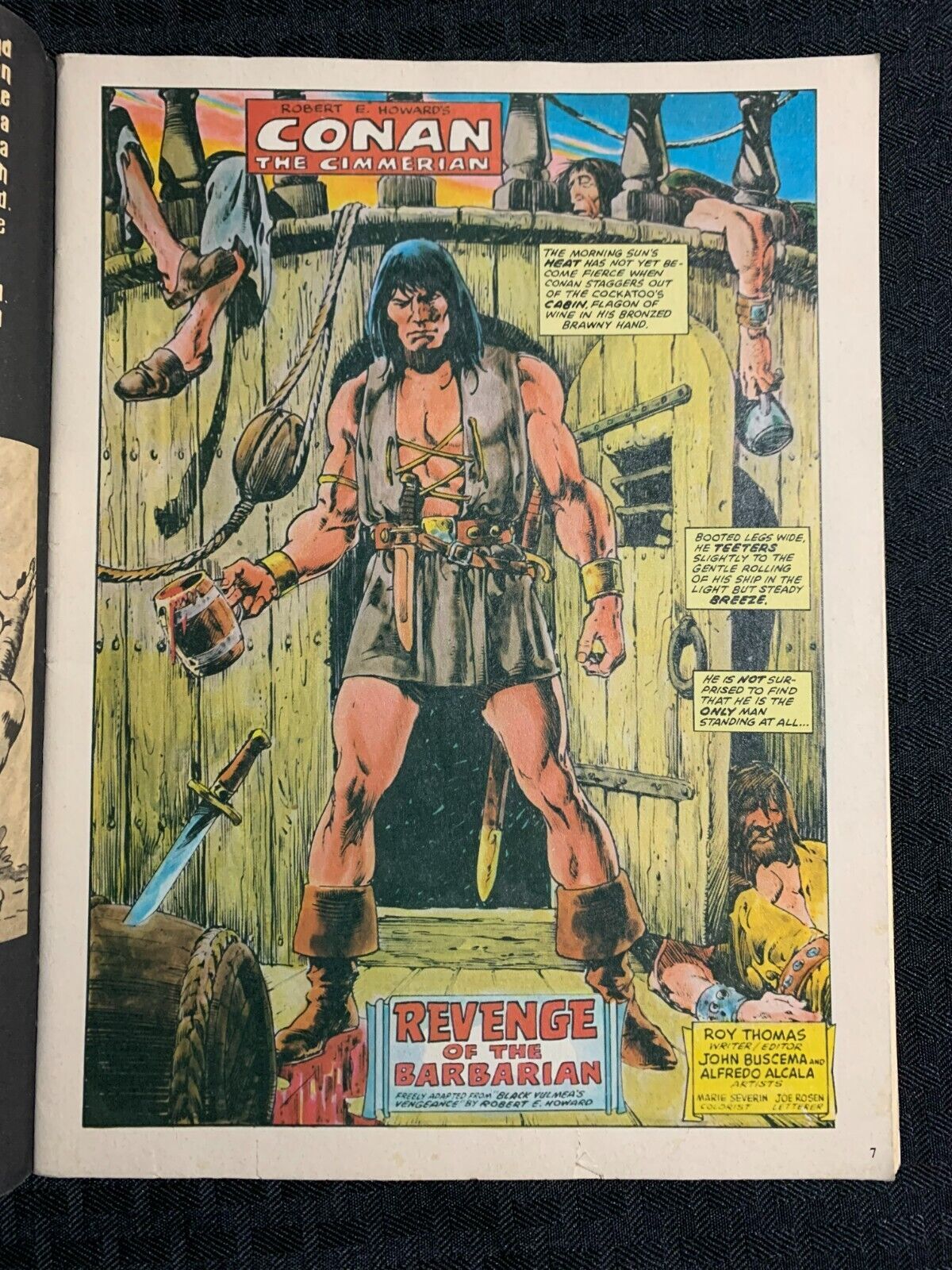 1977 MARVEL SUPER SPECIAL Savage Sword of Conan Magazine #2 FN 6.0 John ...