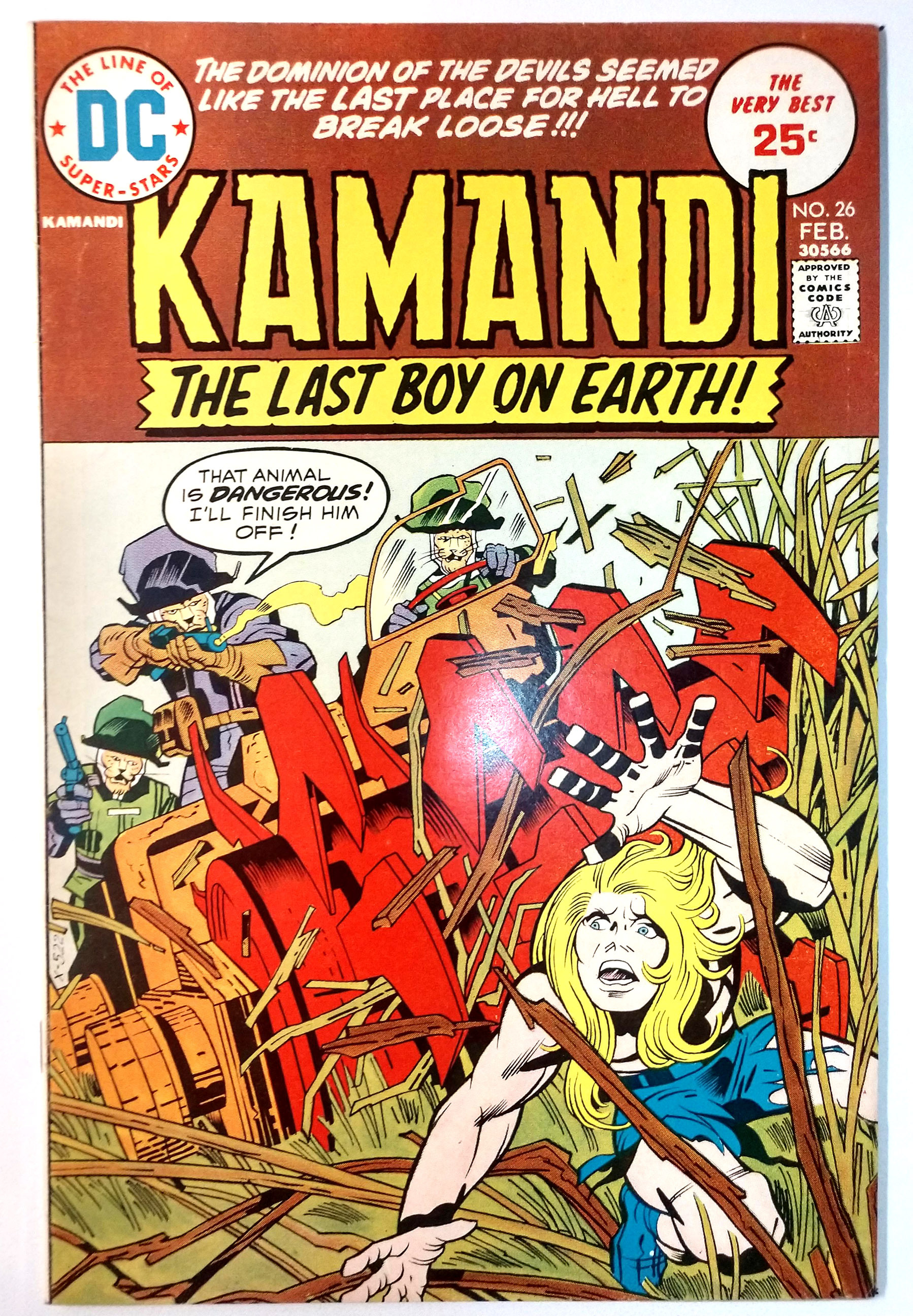 Kamandi, the Last Boy on earth #26 (8.0, 1975) Kamandi | Comic Books ...