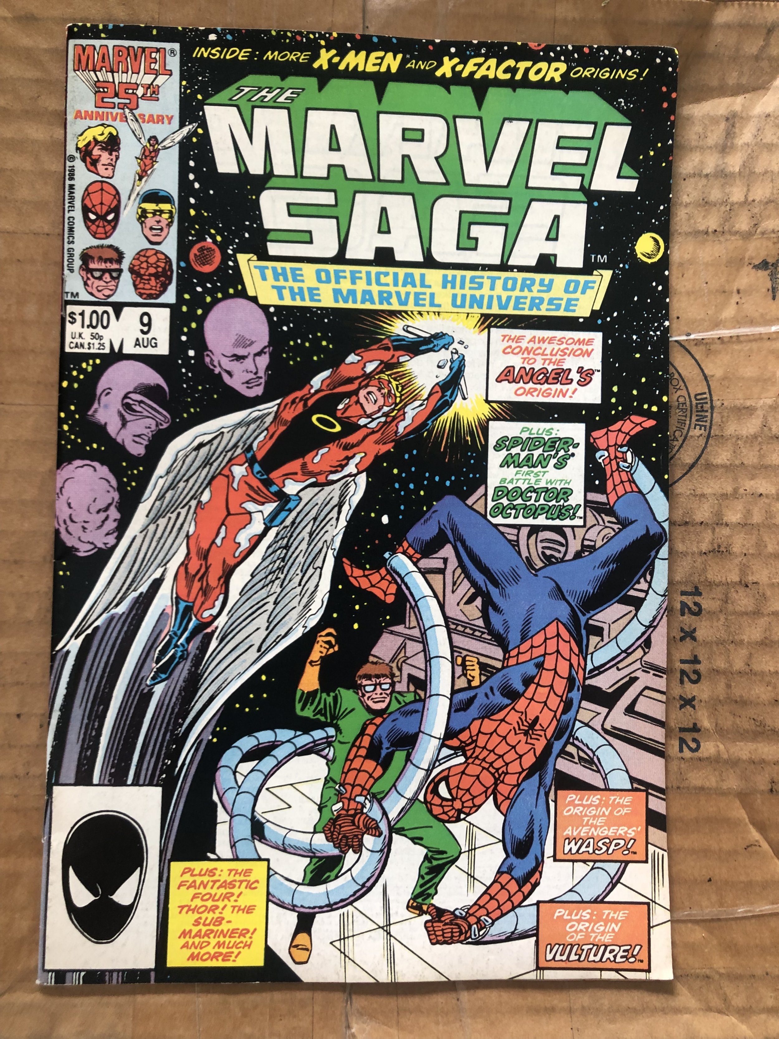 The Marvel Saga The Official History of the Marvel Universe #9 Direct ...