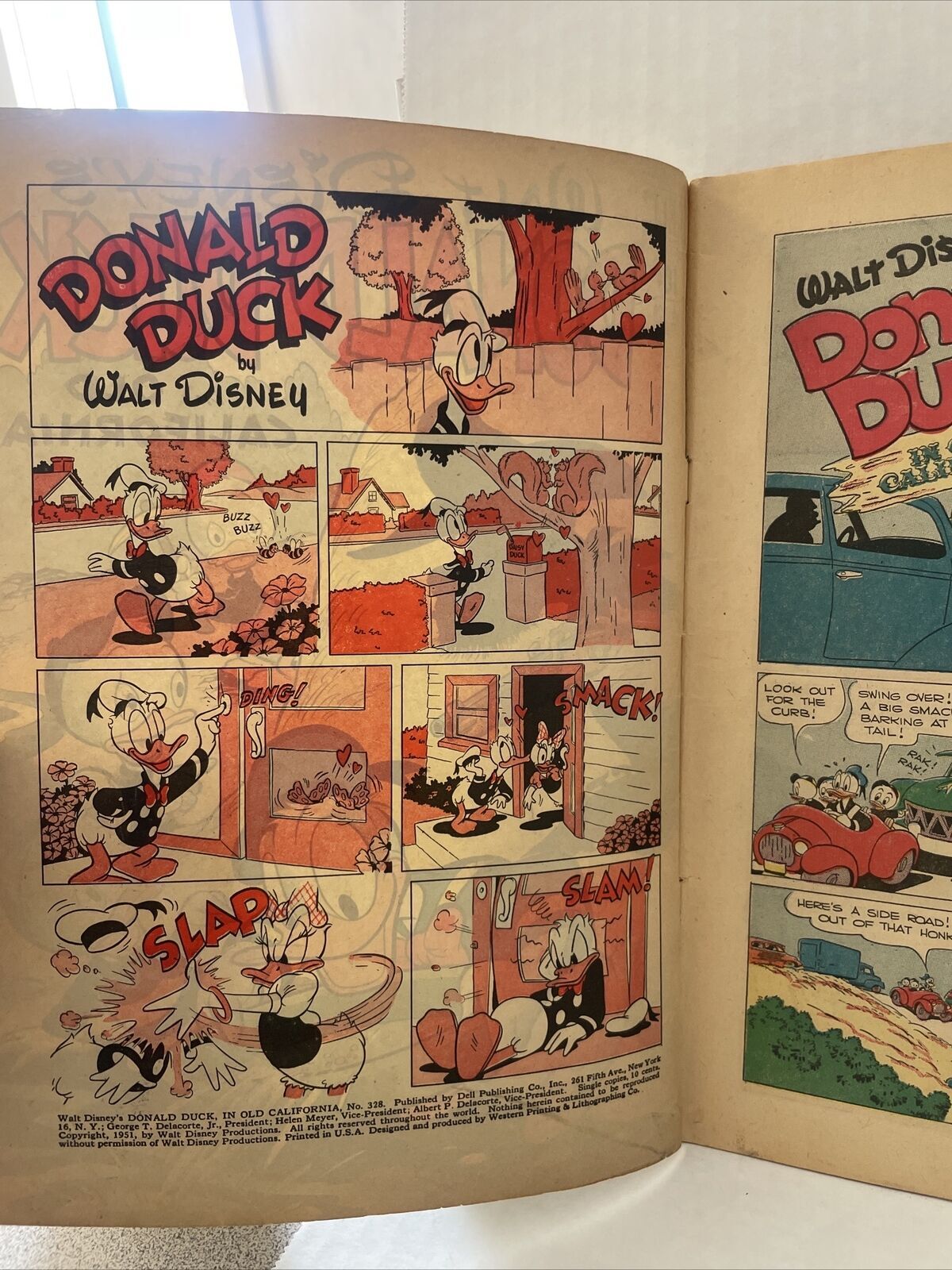 Four Color #328 Donald Duck In Old California; Carl Barks ; Peyote Drug ...