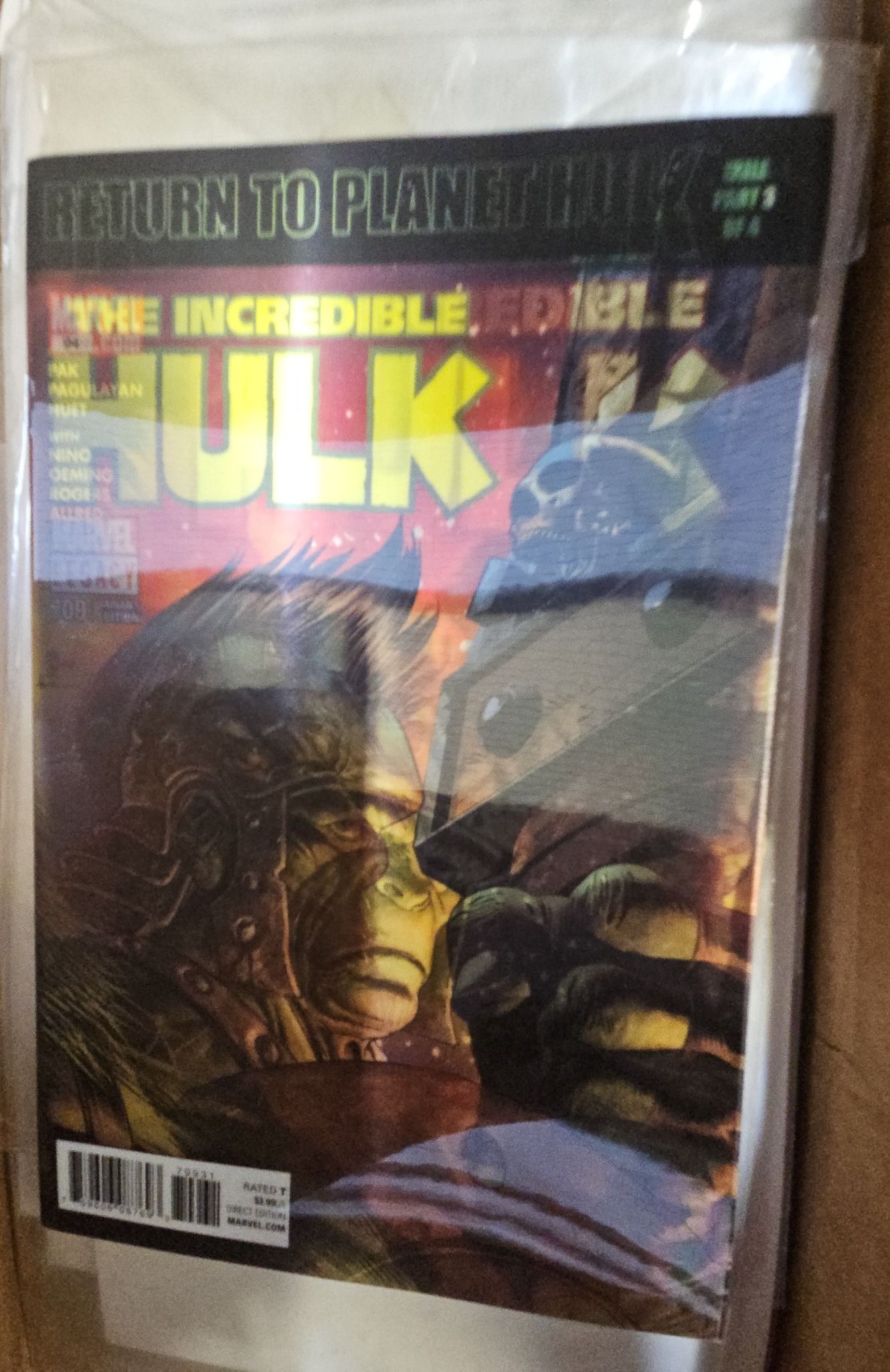 Incredible Hulk #709 Lenticular cover | Comic Books - Modern Age / HipComic