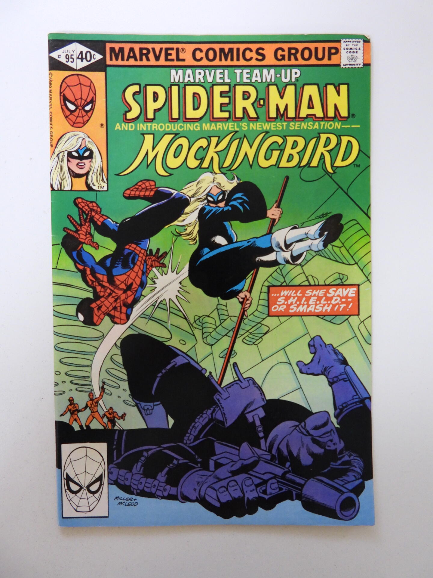 Marvel Team-Up #95 (1980) 1st appearance of Mockingbird VF condition ...
