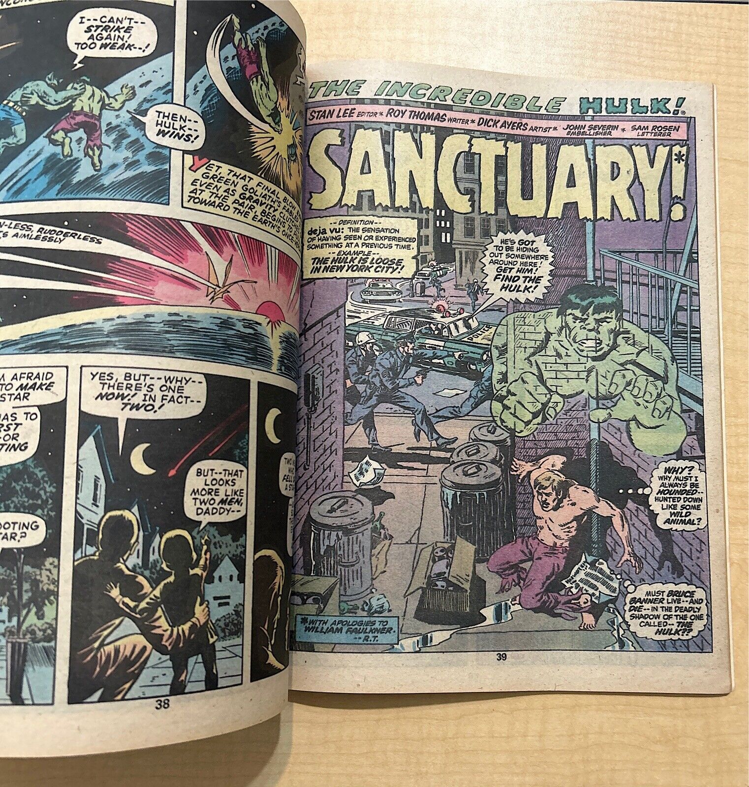 Marvel Treasury #20 Ramping Hulk & Doctor Doom VG/F 5.0 MARVEL COMICS ...