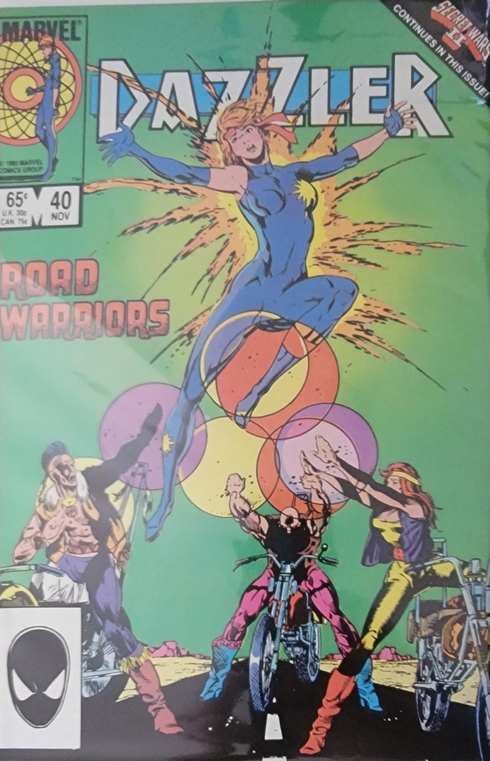 Dazzler #40 (1985) | Comic Books - Copper Age, Marvel, Dazzler / HipComic