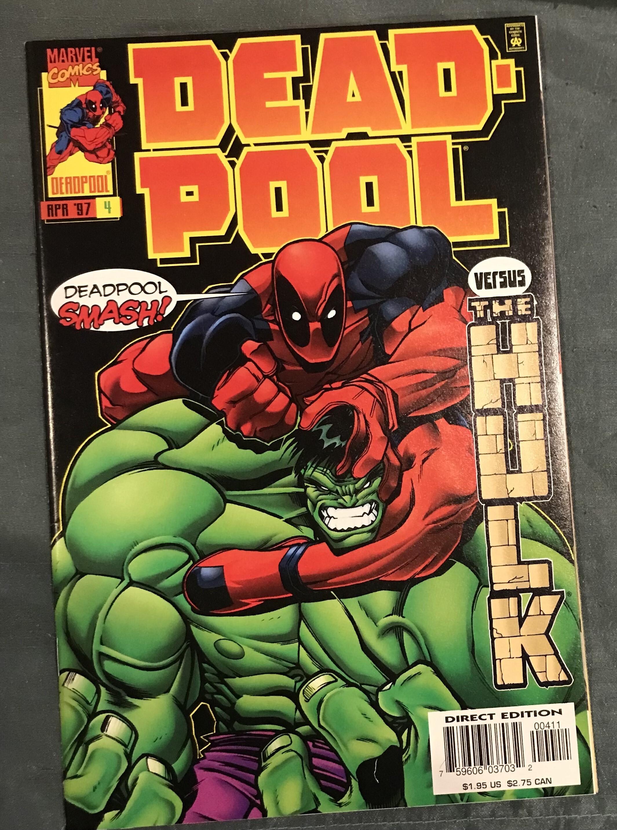Deadpool #4 Newsstand Edition (1997) | Comic Books - Modern Age, Marvel ...