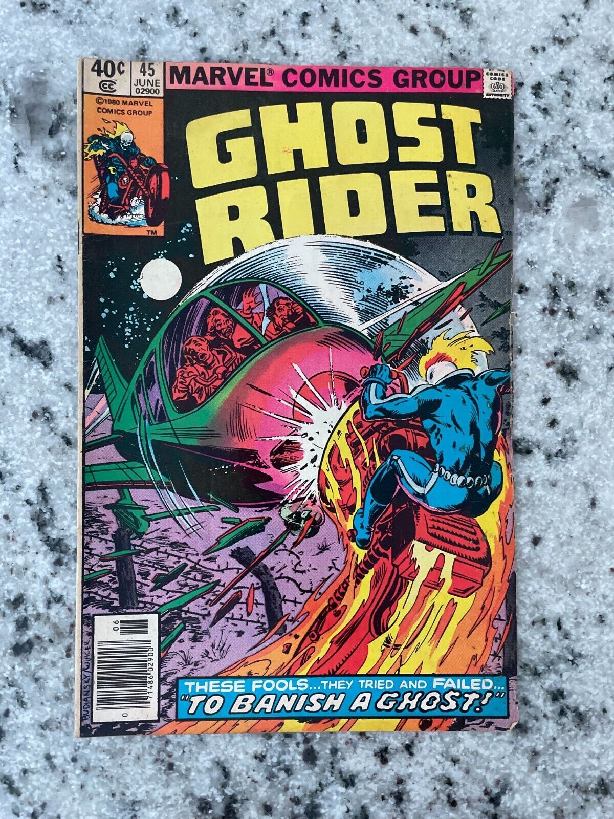 Ghost Rider # 45 VG Marvel Comic Book Avengers Hulk Thor Iron Man X-Men ...