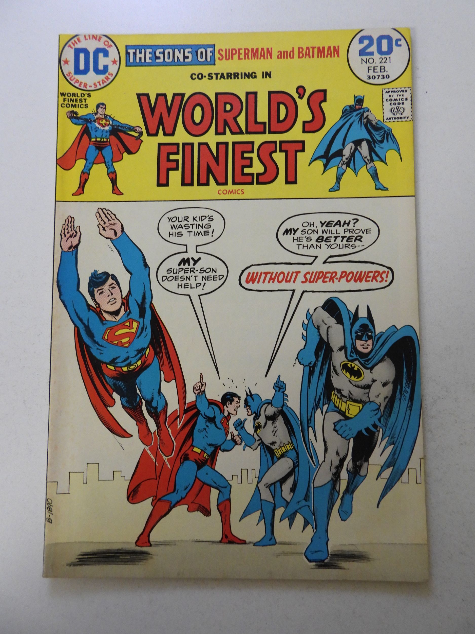 World's Finest Comics #221 (1974) FN/VF condition | Comic Books ...