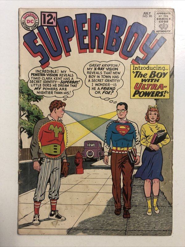 Superboy (1962) #98 ( G) 1st Ultraboy Legion of Superheroes| DC Comics ...