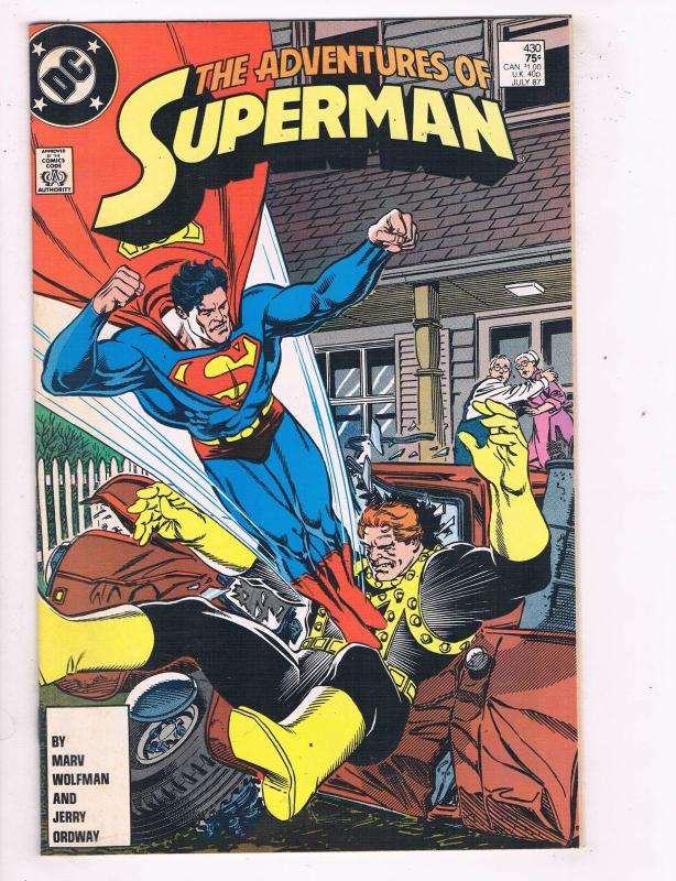 Adventures of Superman (1987) #430 DC Comic Book Fearsome Five Ma Pa ...