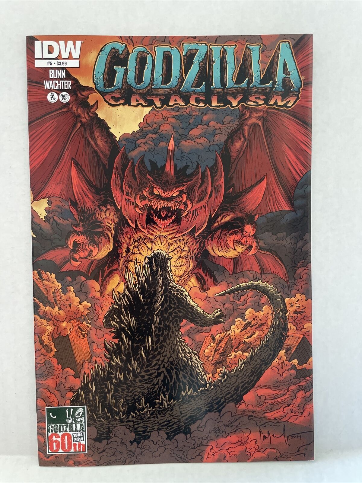 Godzilla Cataclysm #1 2 3 4 & 5 IDW Complete Series | Comic Books ...